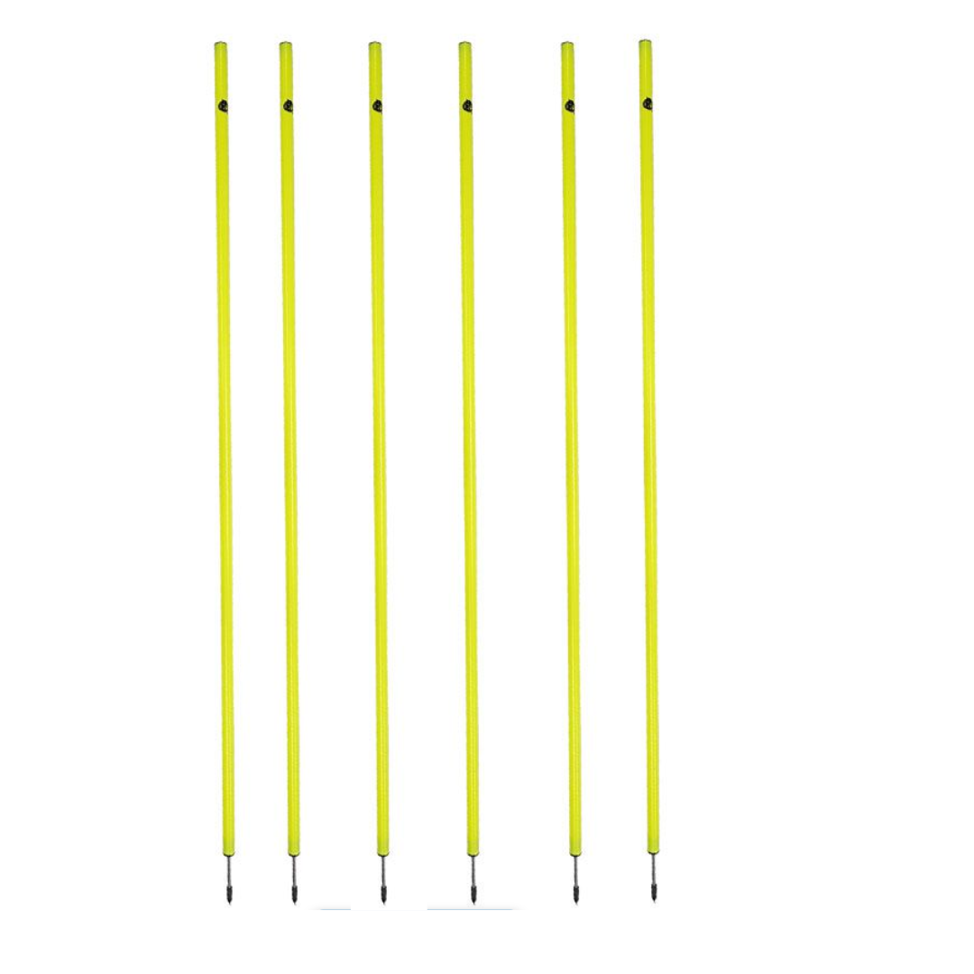 Agility Slalom poles Set of 6 – Justsports